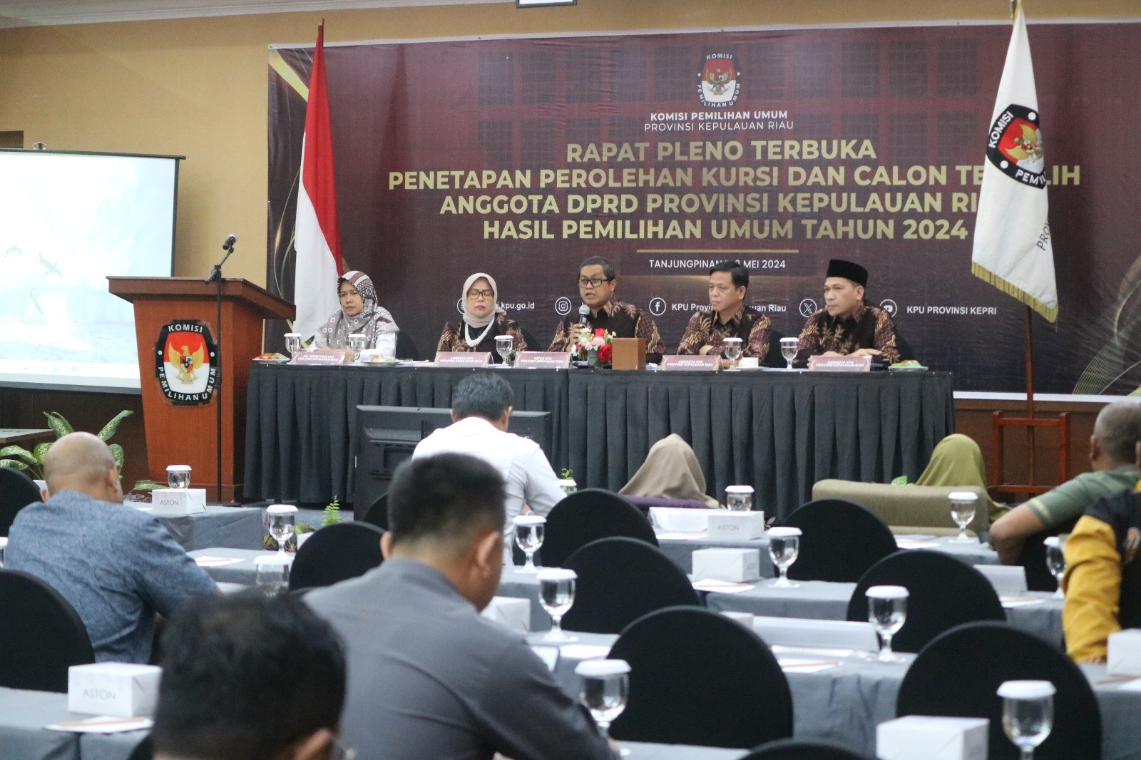 KPU KEPRI - Pengumunan Calon Terpilih Anggota DPRD Provinsi Kepulauan Riau pada Pemilihan Umum ...